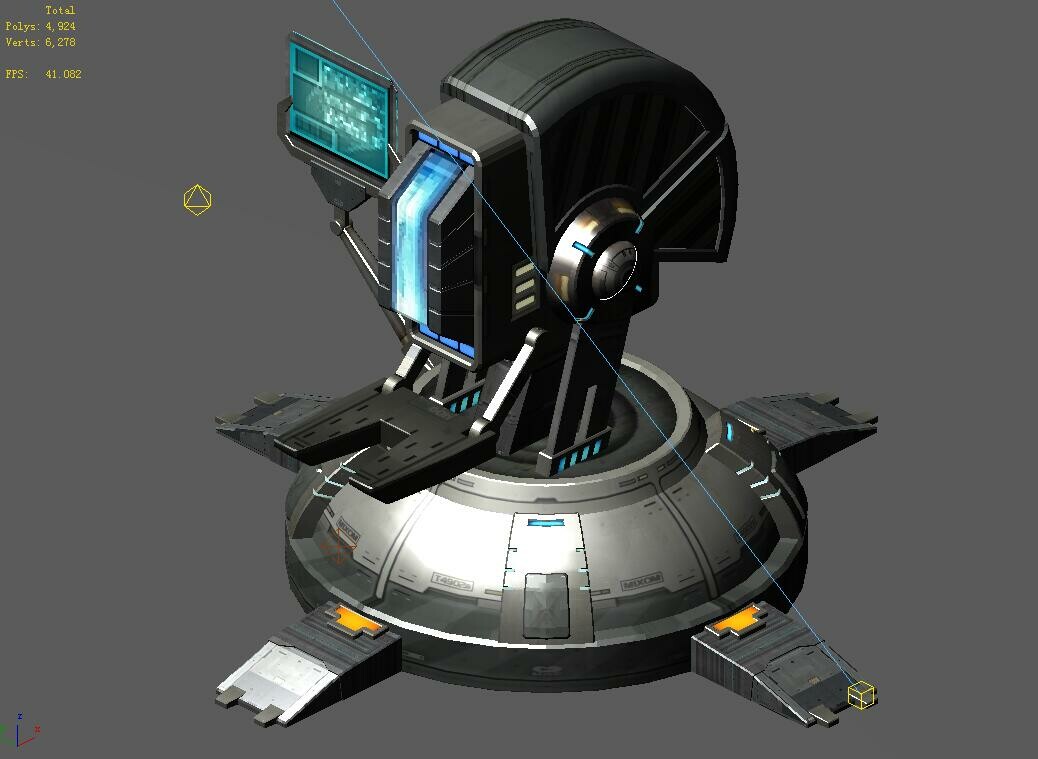 ArtStation - Functional mechanical object 09 | Game Assets