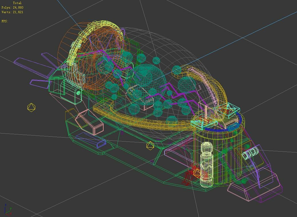 ArtStation - Functional mechanical object - conveyor | Game Assets