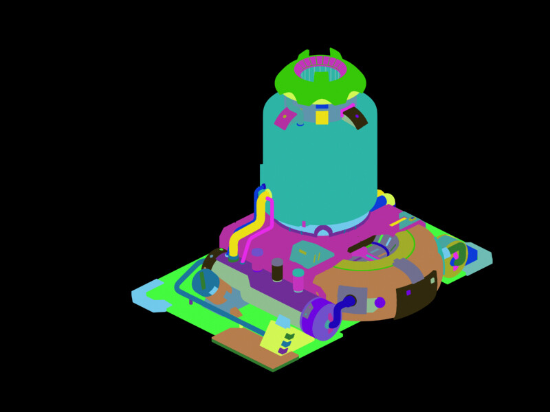 ArtStation - Chemical Reaction Bottle - Roadblock 10 | Game Assets