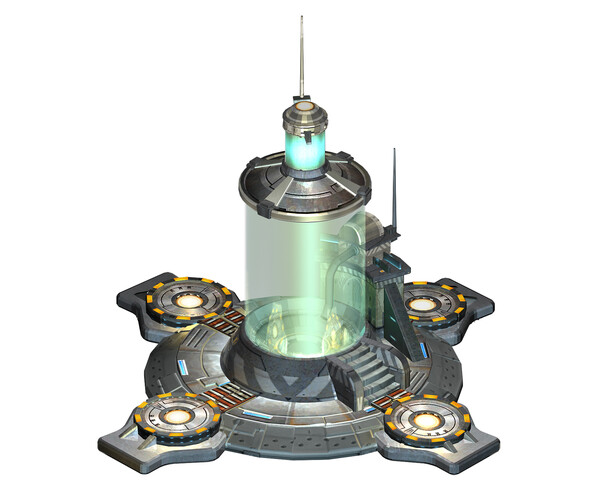 ArtStation - Machinery - Spacecraft - Functional Objects 05 | Game Assets