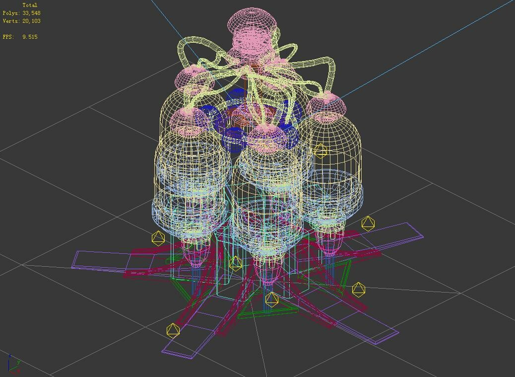 ArtStation - Machinery - Spacecraft - Functional Objects 06 | Game Assets
