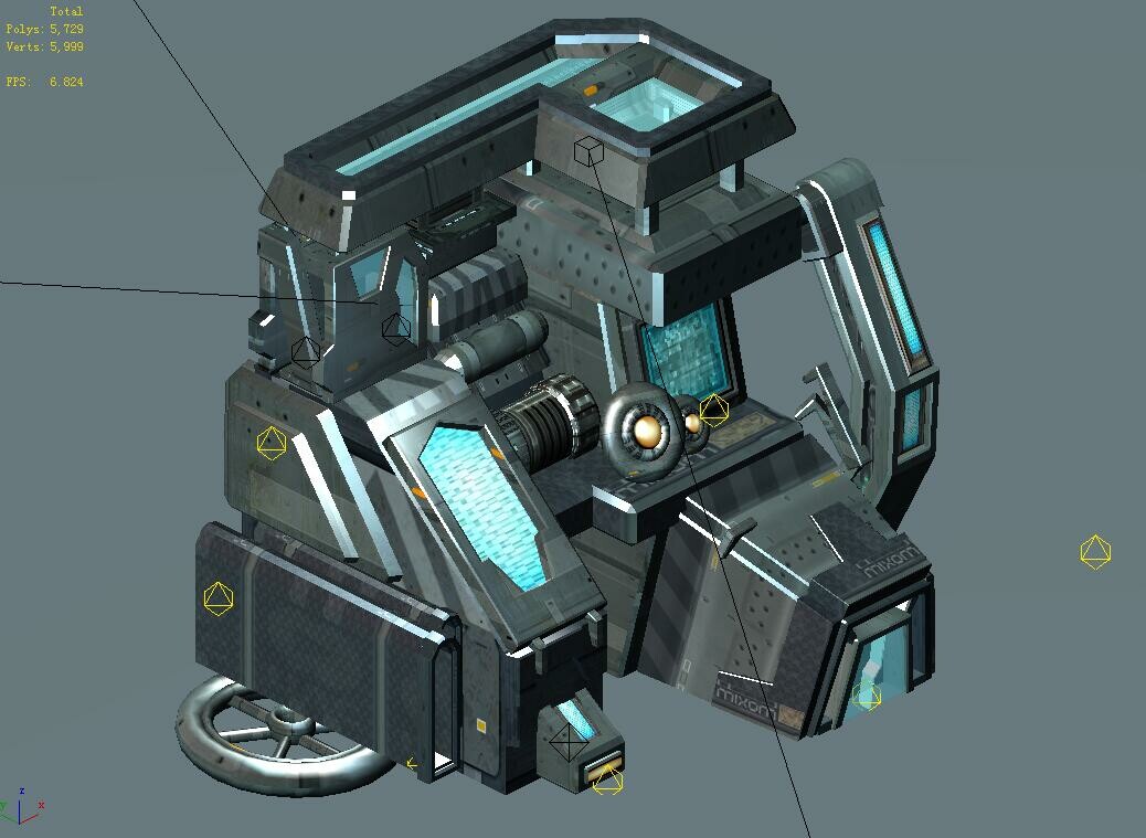 ArtStation - Machinery - Spacecraft - Functional Objects 016 | Resources