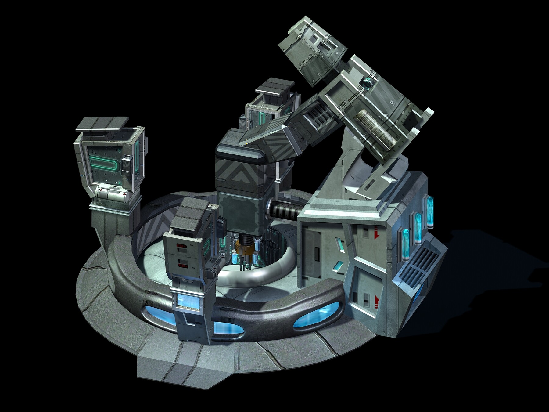 ArtStation - Machinery - Spacecraft - Functional Objects 020 | Game Assets