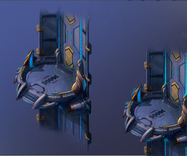 ArtStation - Machinery - Lift 01 | Game Assets