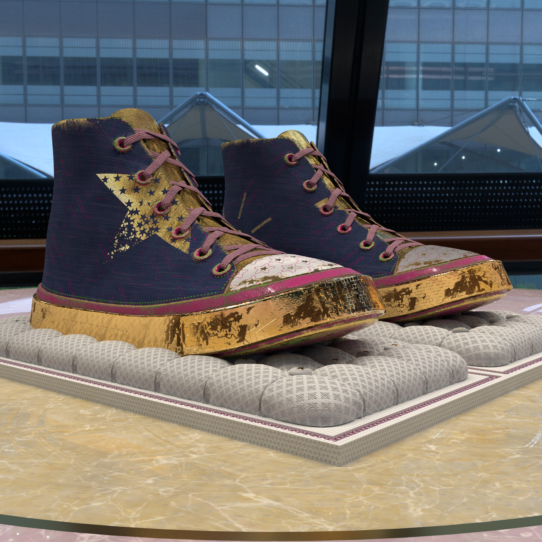 ArtStation - Sneakers Gold | Resources