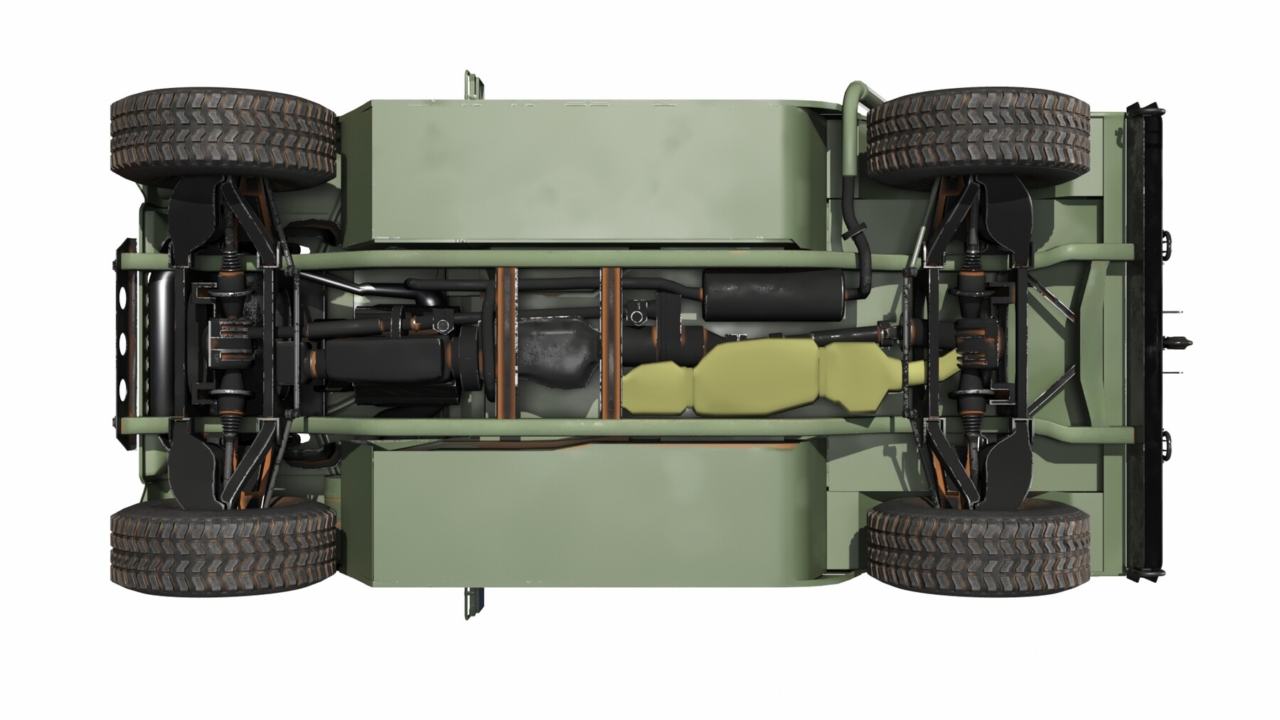 ArtStation - Humvee M998 M1025 Weapons Carrier Slant Back | Resources