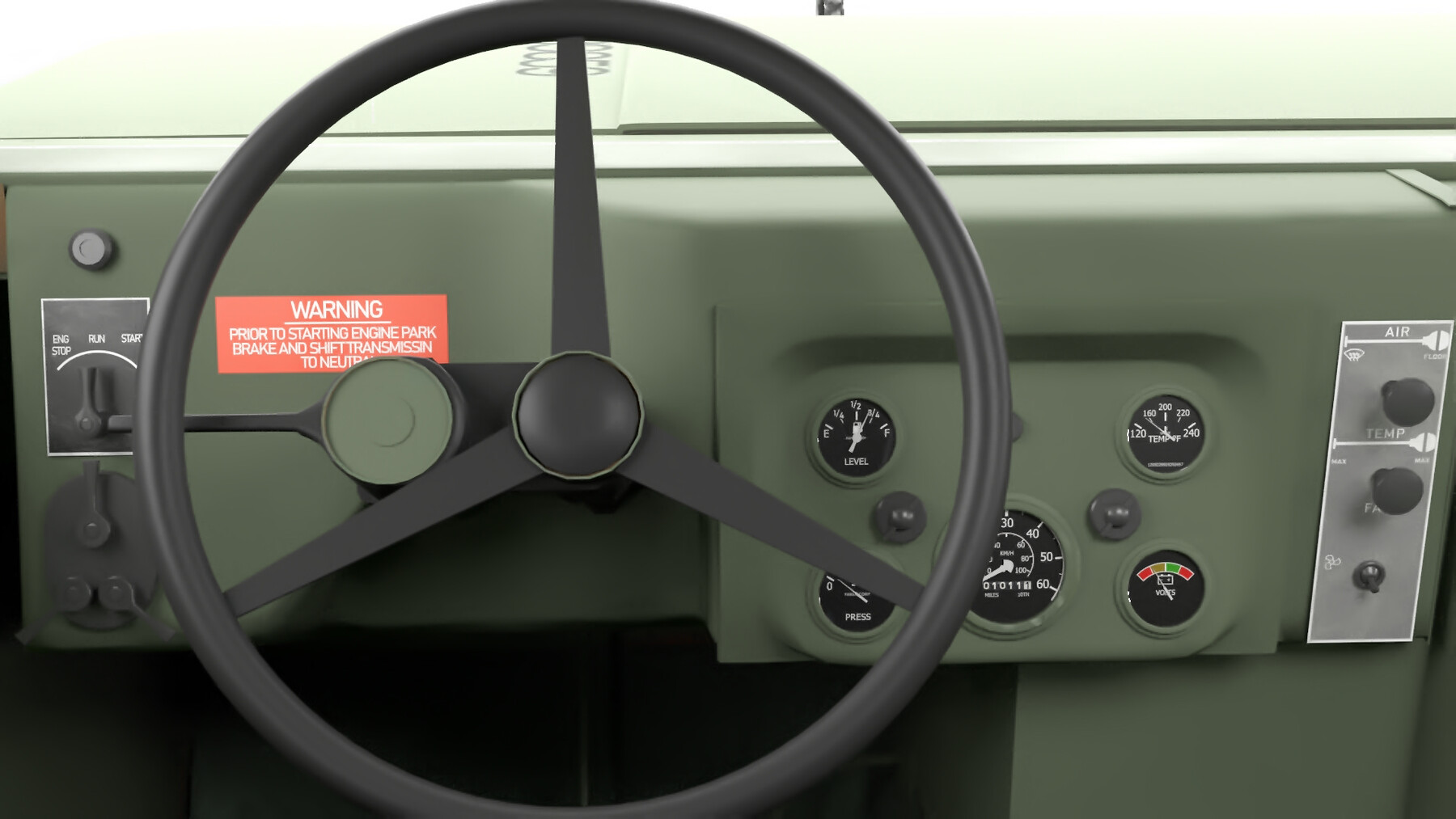 ArtStation - Humvee M998 M1025 Weapons Carrier Slant Back | Resources