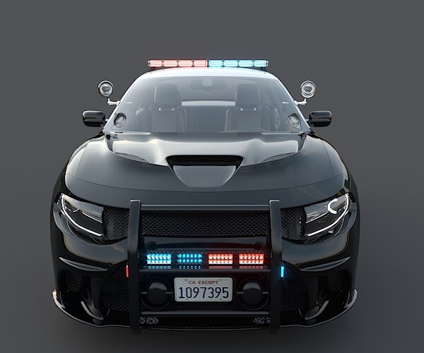ArtStation - Dodge Charger SRT Hellcat LAPD | Resources