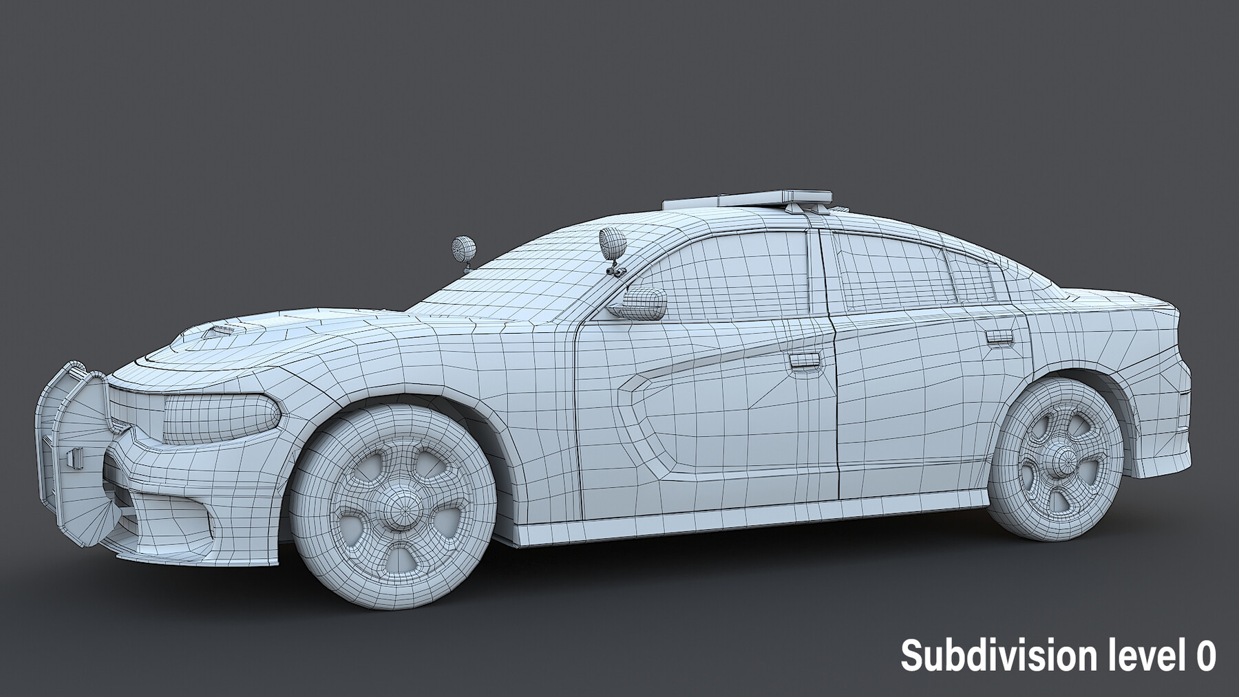ArtStation - Dodge Charger California highway patrol | Resources