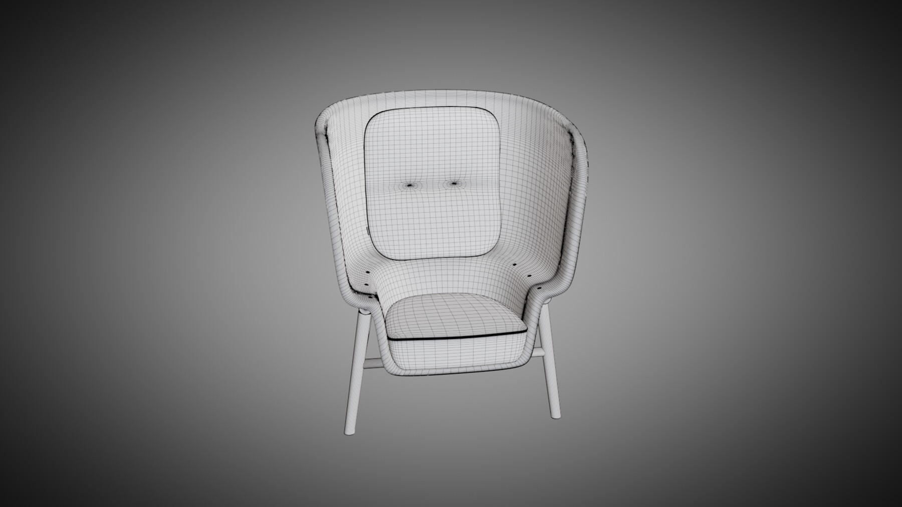 ArtStation - Pod PET Felt Privacy Chair by De Vorm | Resources
