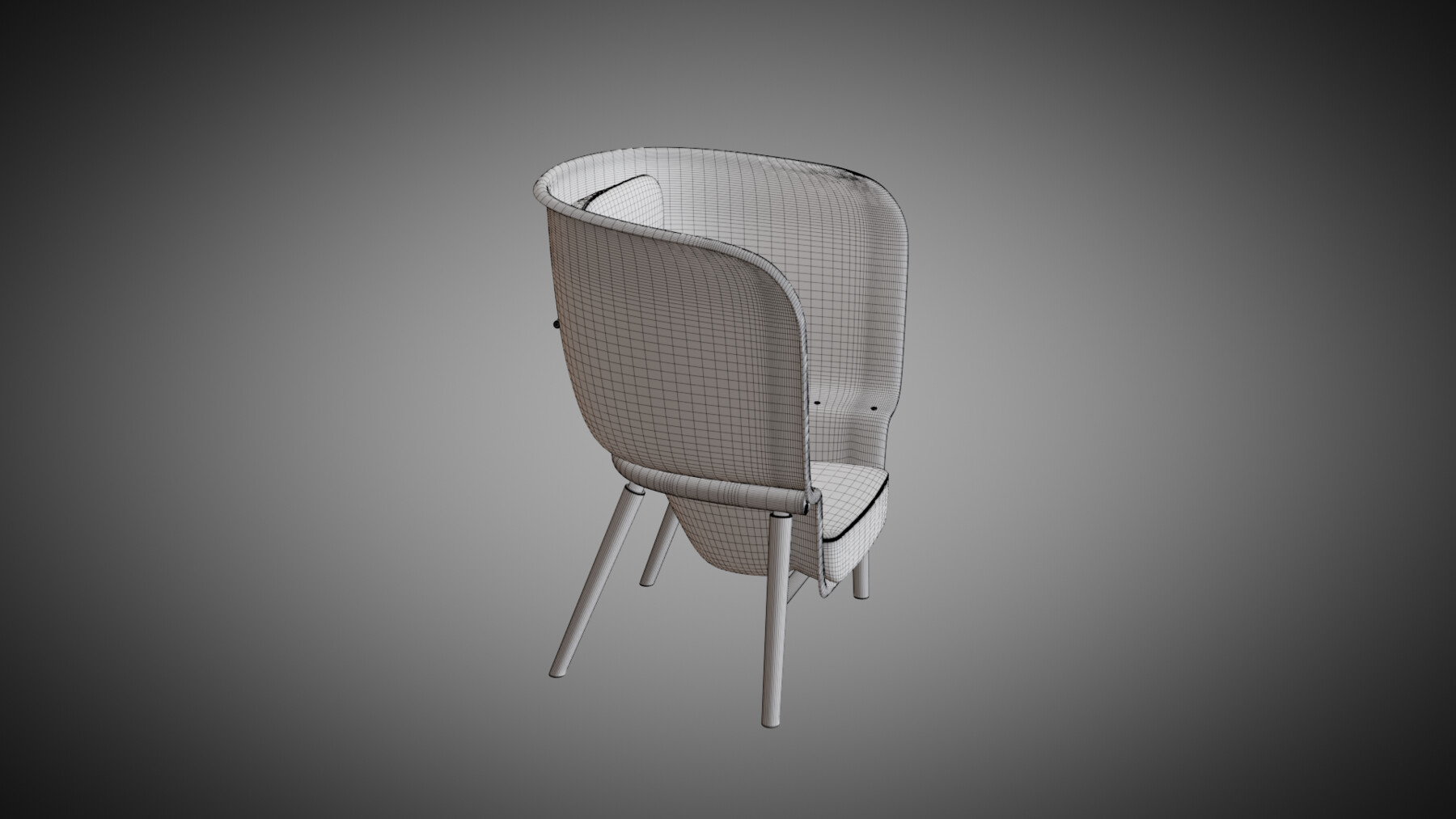 ArtStation - Pod PET Felt Privacy Chair by De Vorm | Resources