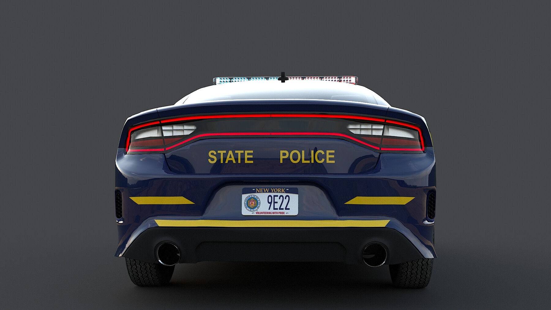 ArtStation - Dodge Charger Hellcat New York State Police | Resources