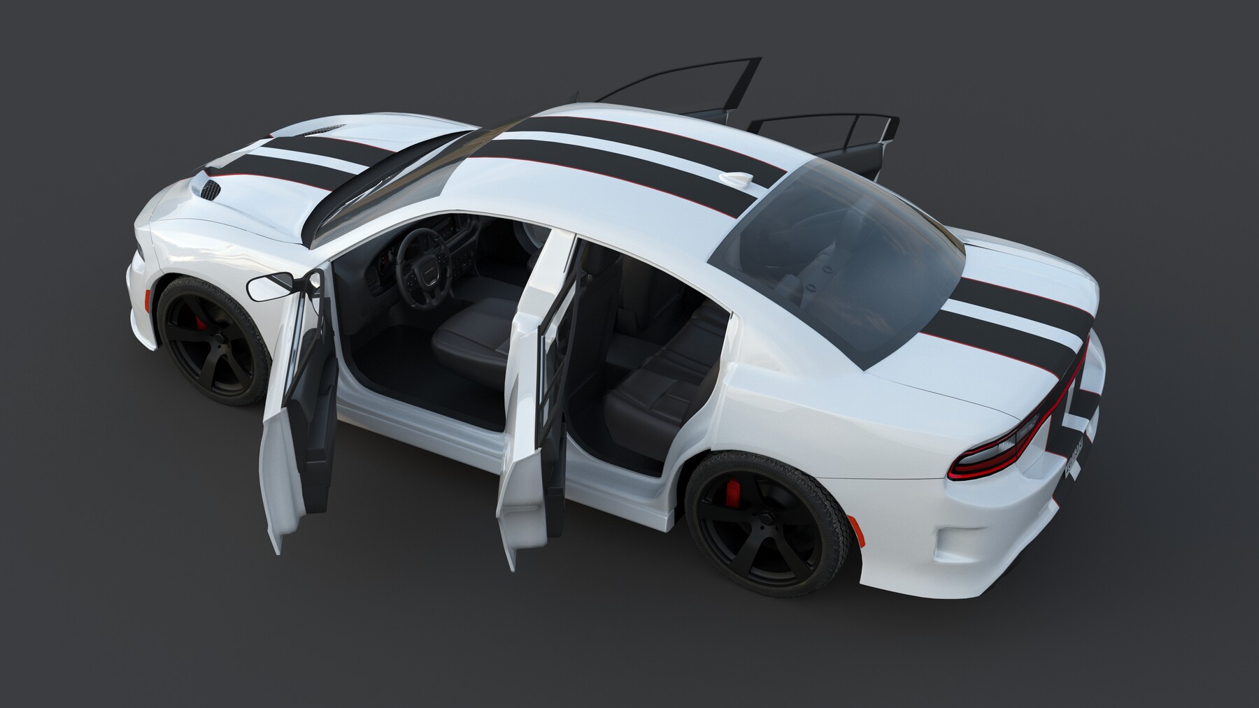 ArtStation - Dodge Charger SRT Hellcat | Resources
