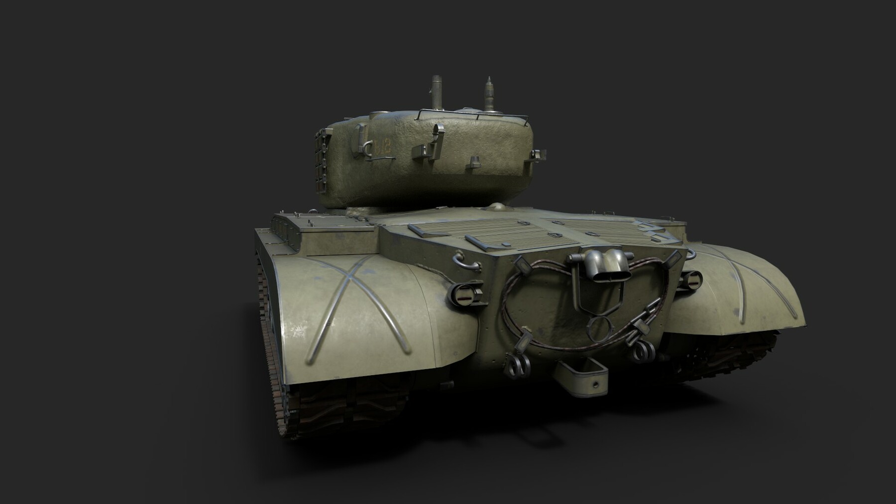 ArtStation - M26 Pershing | Resources