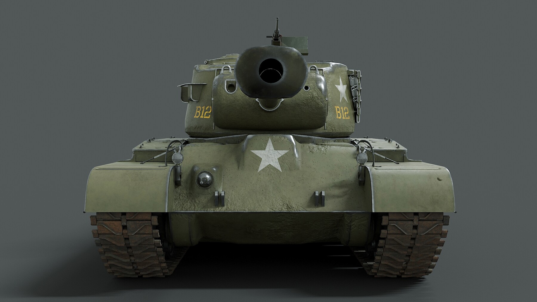 ArtStation - M26 Pershing | Resources