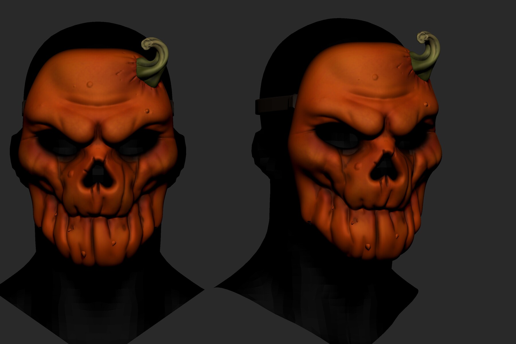 ArtStation - halloween Mask1 | Resources