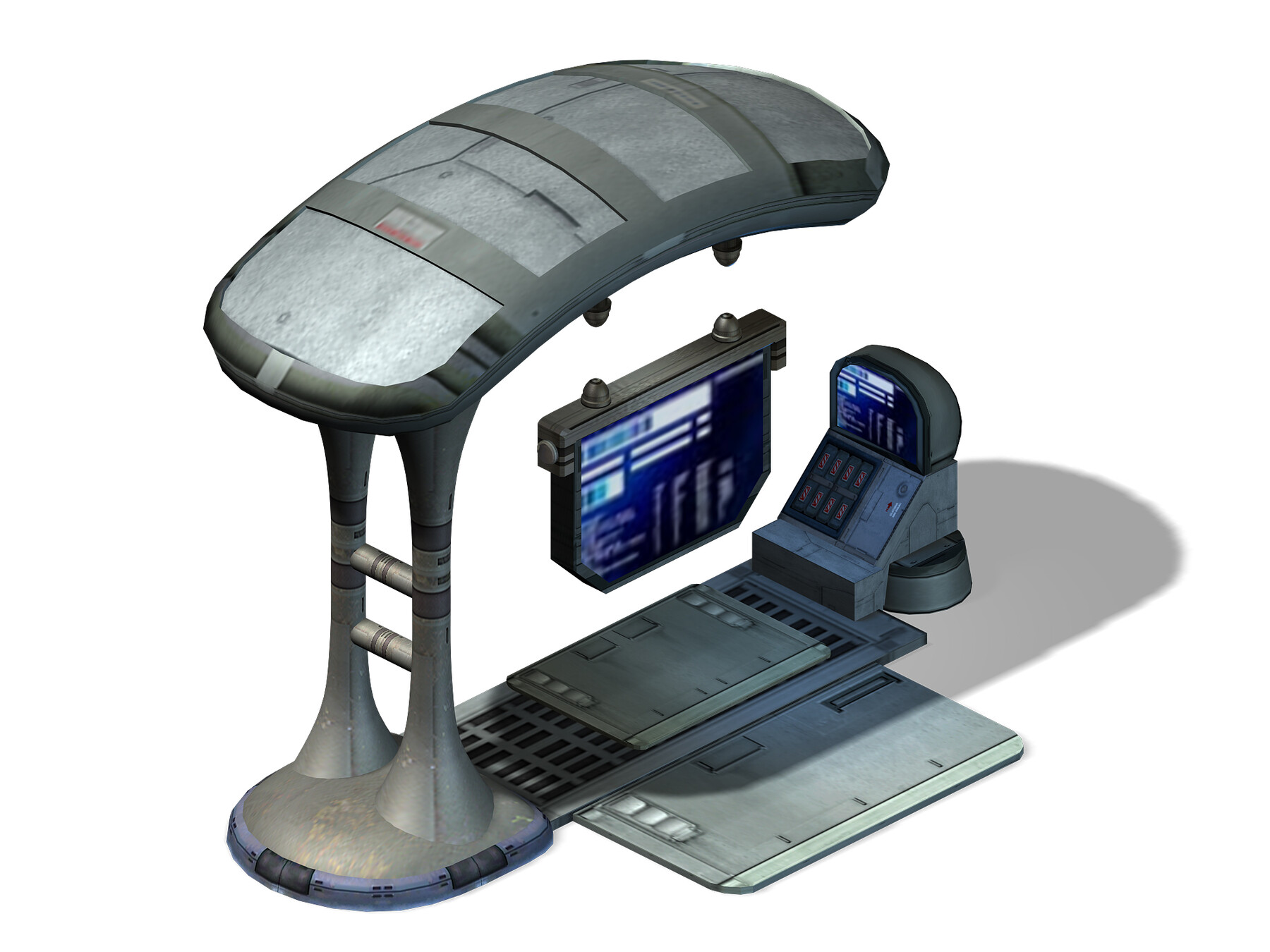 ArtStation - Station - Billboard 02 | Game Assets