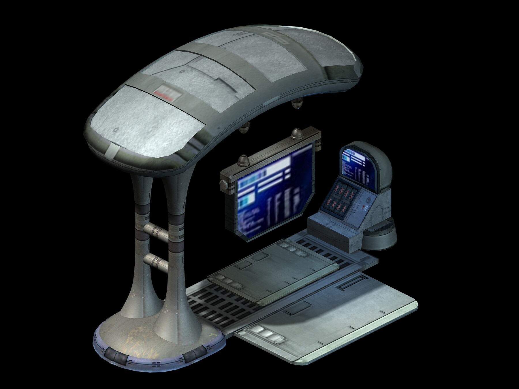 ArtStation - Station - Billboard 02 | Game Assets