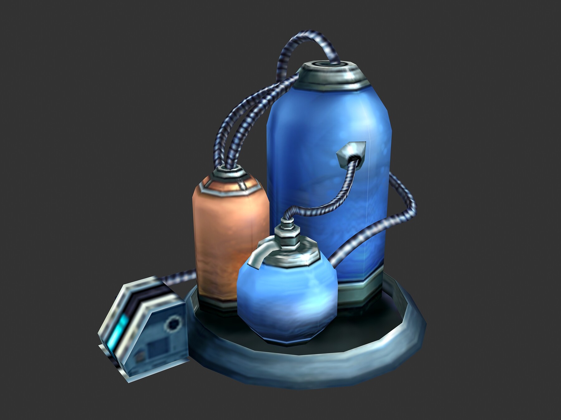 ArtStation - Machine-chemical reaction bottle 01 | Game Assets