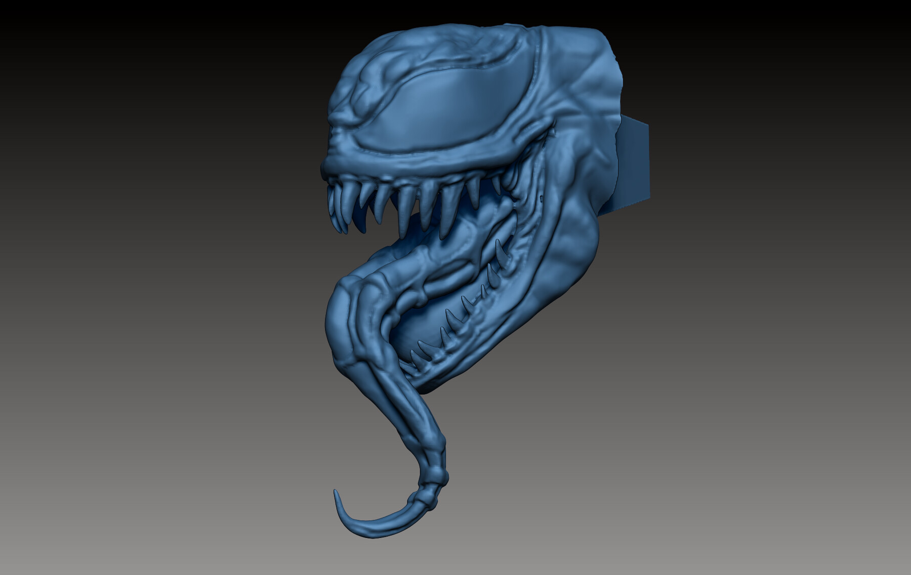 ArtStation - Venom x Cube Miniature sculpt 3D print model | Resources