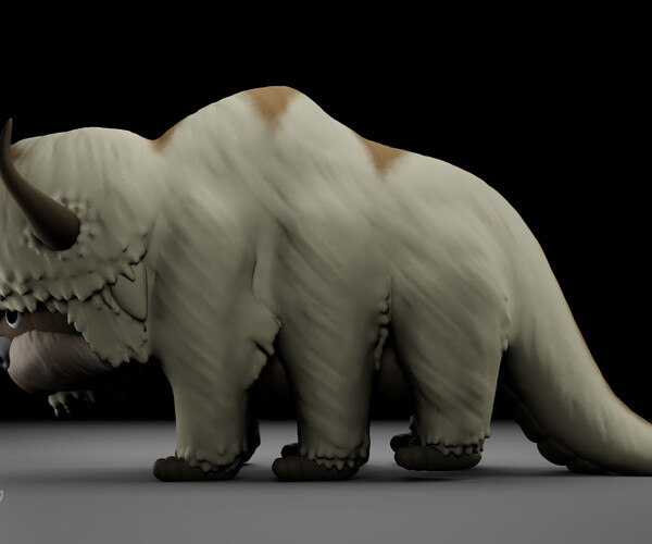 ArtStation - Appa the Last Airbender Sculpt | Resources