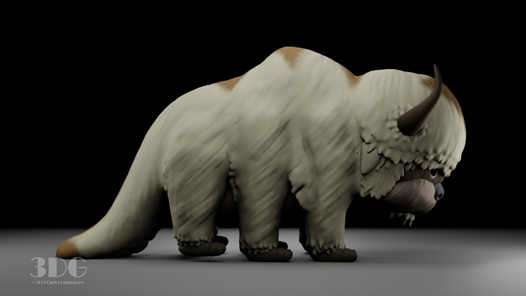 ArtStation - Appa the Last Airbender Sculpt | Resources