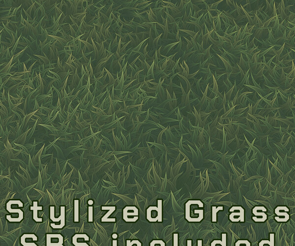 ArtStation - Stylized Grass Substance | Resources