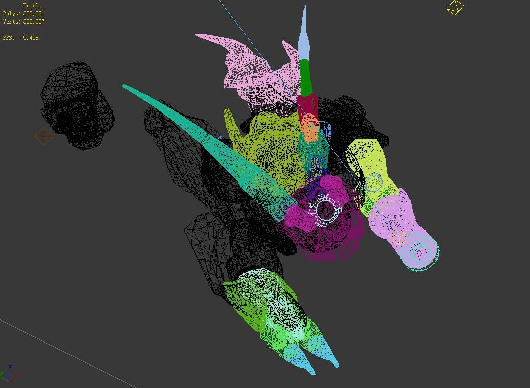 ArtStation - Mechanical corpse 01 | Game Assets