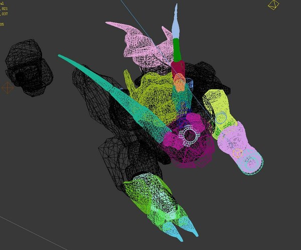 ArtStation - Mechanical corpse 01 | Game Assets