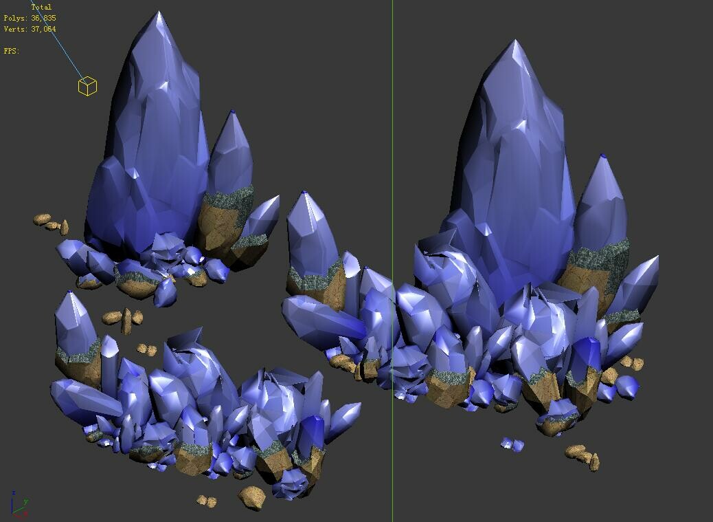 ArtStation - Energy - Crystal 03 | Game Assets