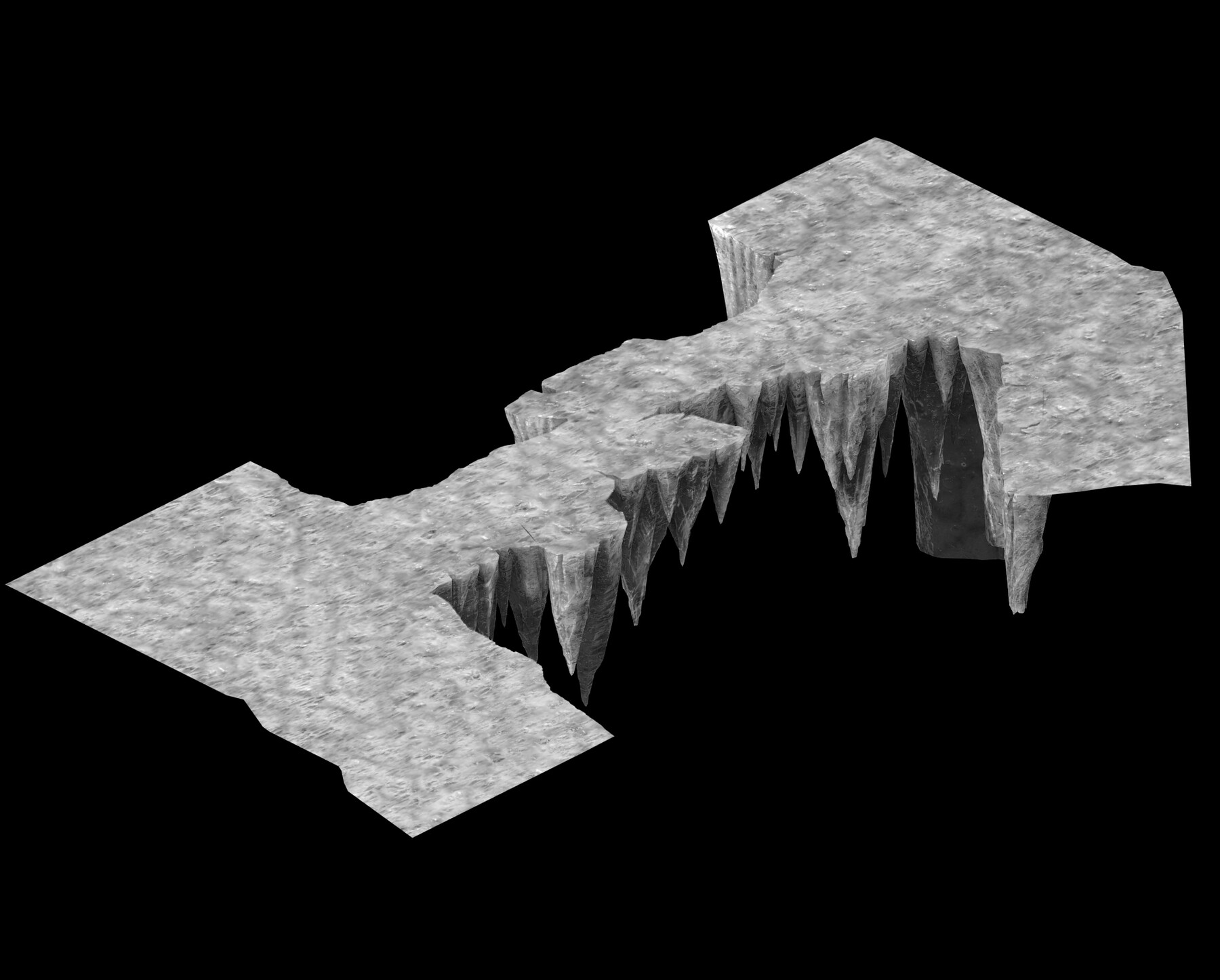 ArtStation - Mountain - Frost Bridge 01 | Game Assets