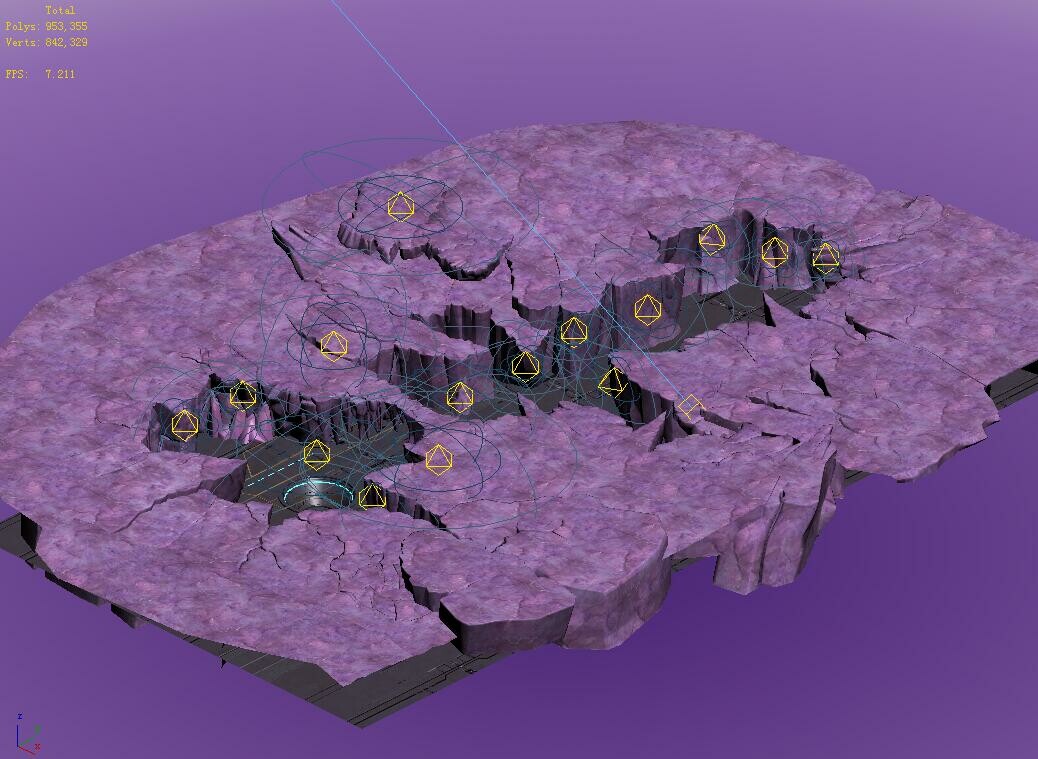 ArtStation - Battlestar - Icefield - Bursting Ice 02 | Game Assets