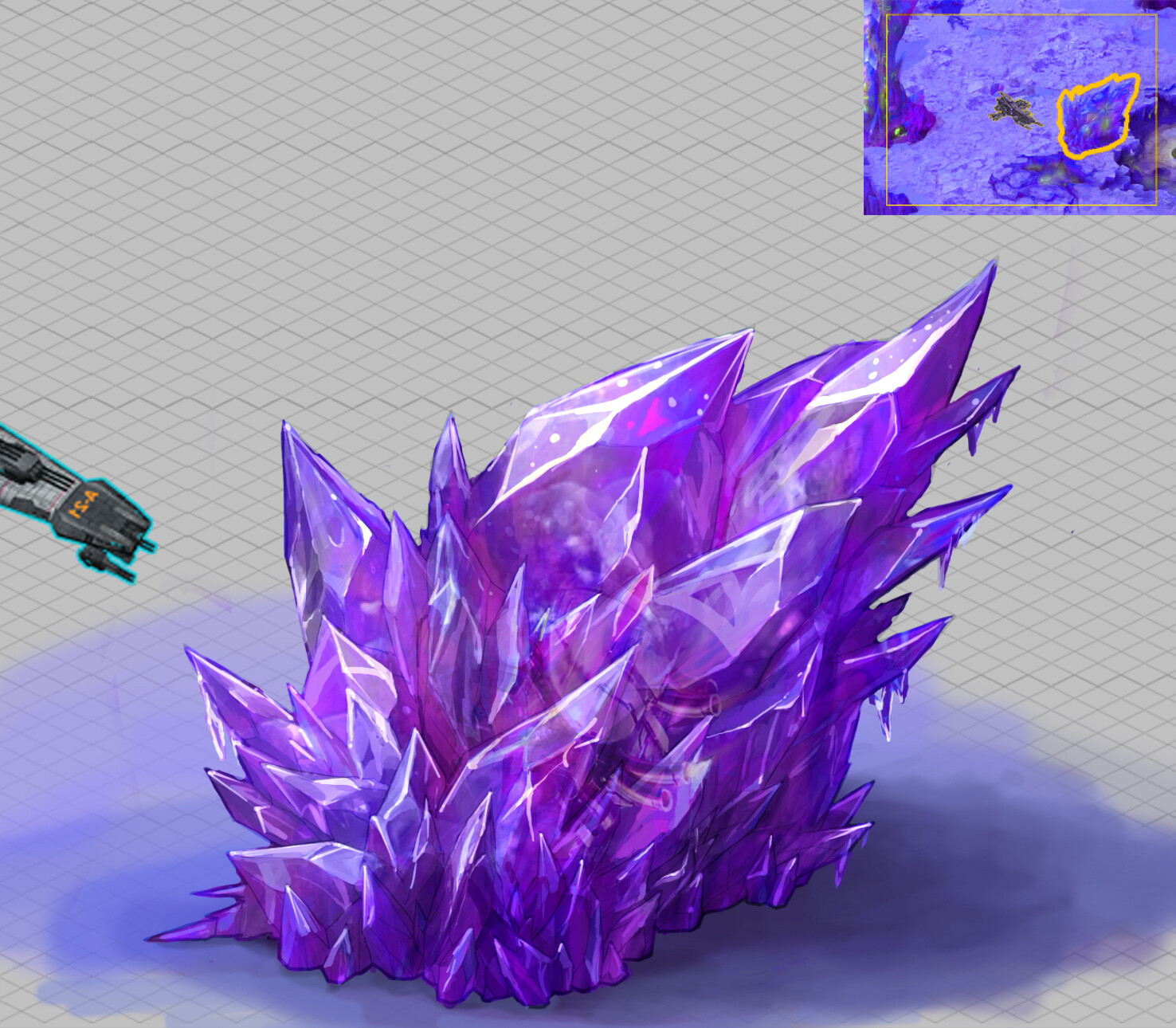 ArtStation - Battlestar - strange giant ice 01 | Game Assets