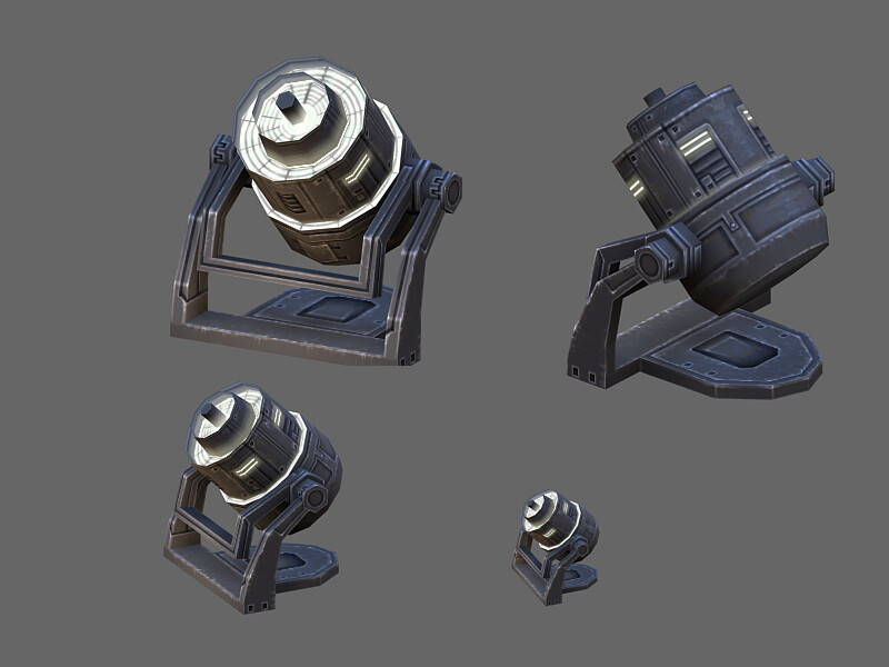 ArtStation - Searchlight 03 | Game Assets