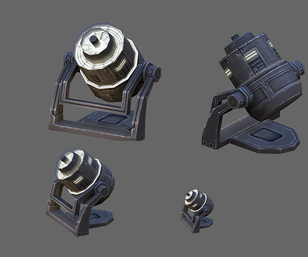 ArtStation - Searchlight 03 | Game Assets