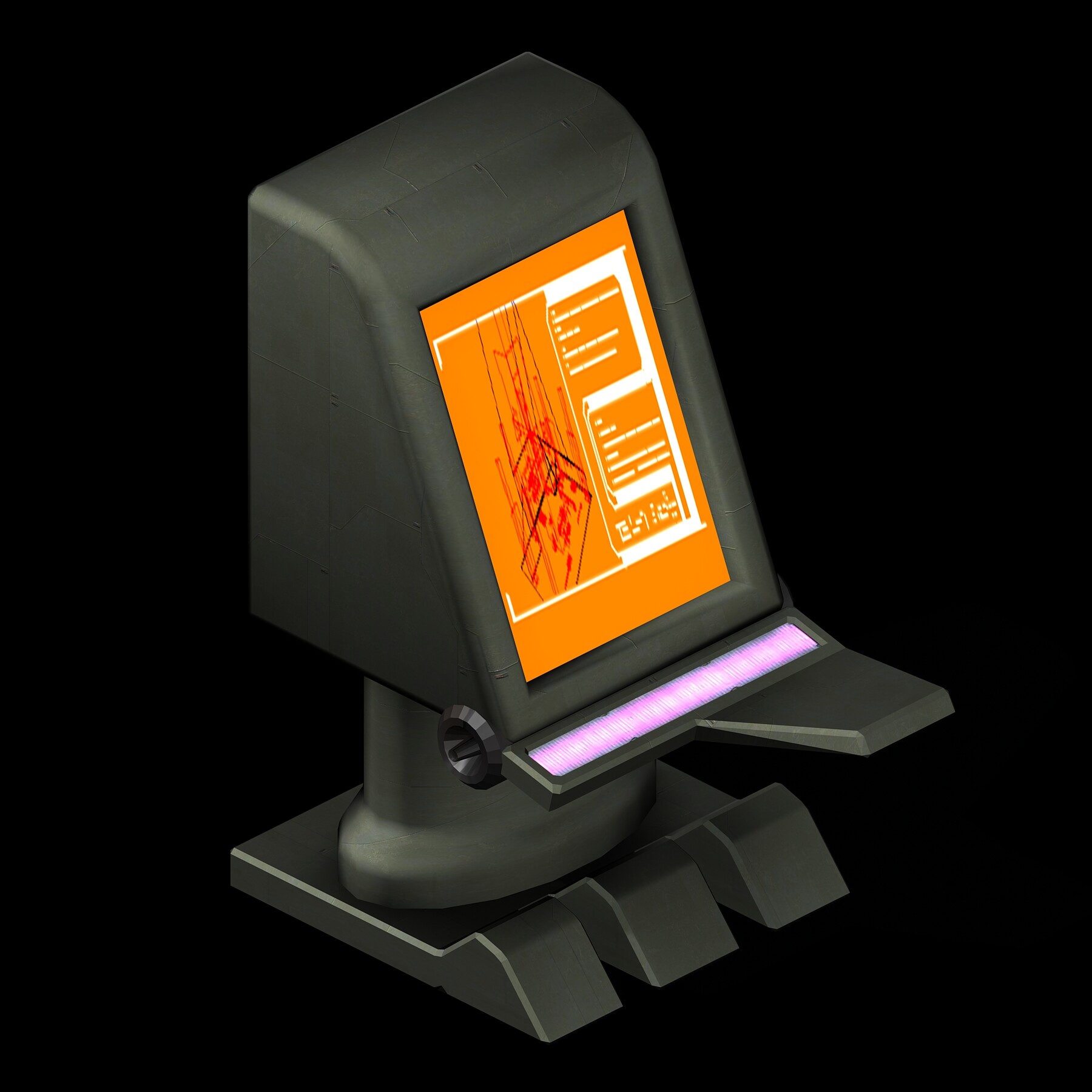 ArtStation - Satellite city object 01 | Game Assets