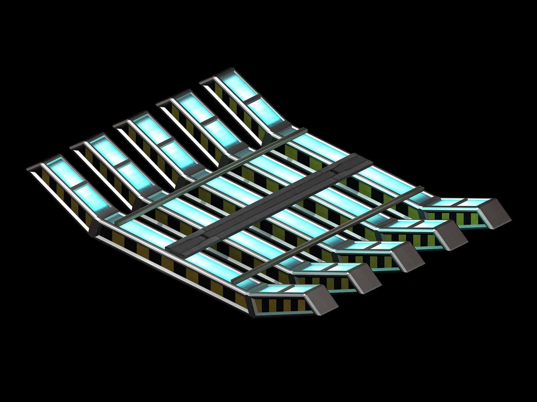 ArtStation - Satellite City Objects - Track 21 | Game Assets