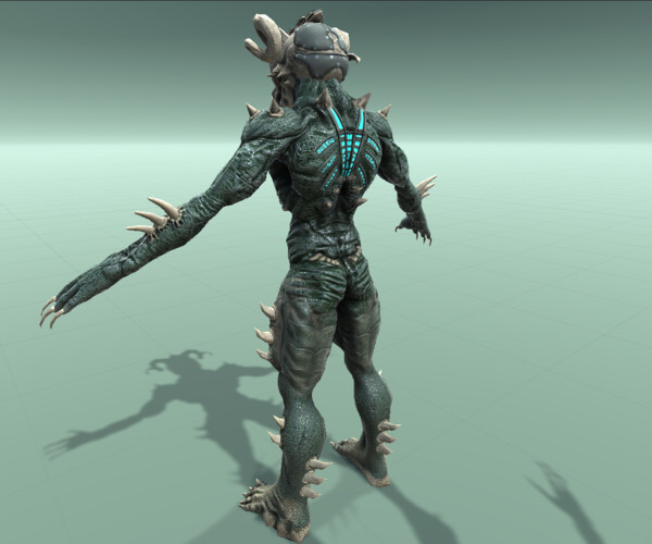 ArtStation - Galactic Creature 01 - 5 colors | Game Assets