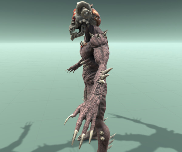 ArtStation - Galactic Creature 01 - 5 colors | Game Assets