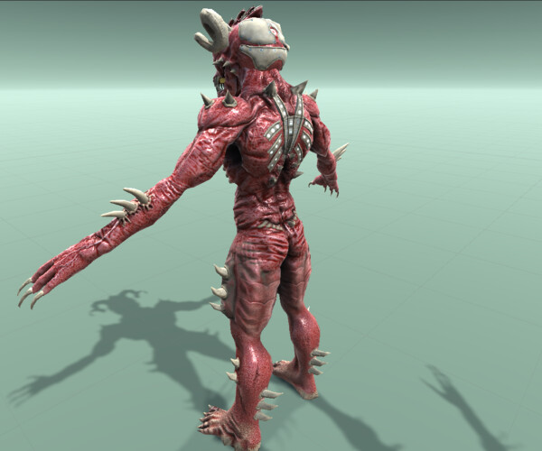 ArtStation - Galactic Creature 01 - 5 colors | Game Assets