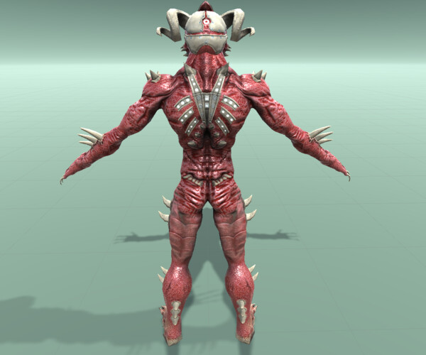 ArtStation - Galactic Creature 01 - 5 colors | Game Assets