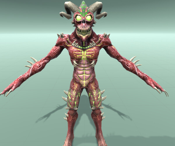 ArtStation - Galactic Creature 01 - 5 colors | Game Assets