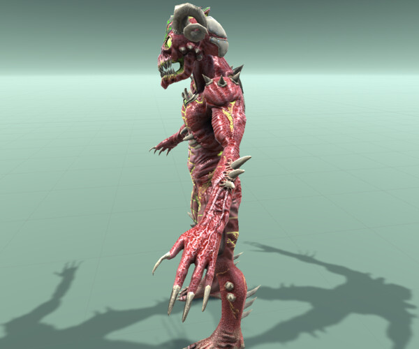 ArtStation - Galactic Creature 01 - 5 colors | Game Assets