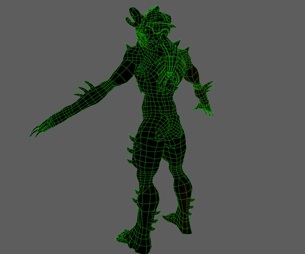 ArtStation - Galactic Creature 01 - 5 colors | Game Assets