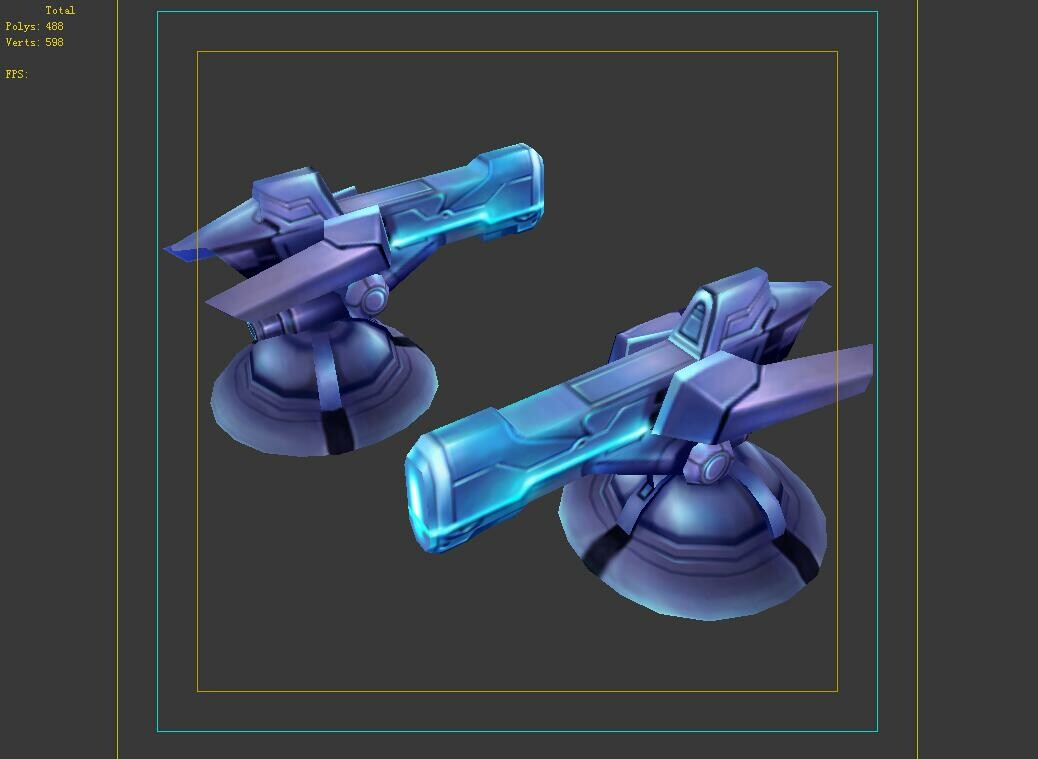 ArtStation - Rotating Fort - Common Fortress 01 | Game Assets