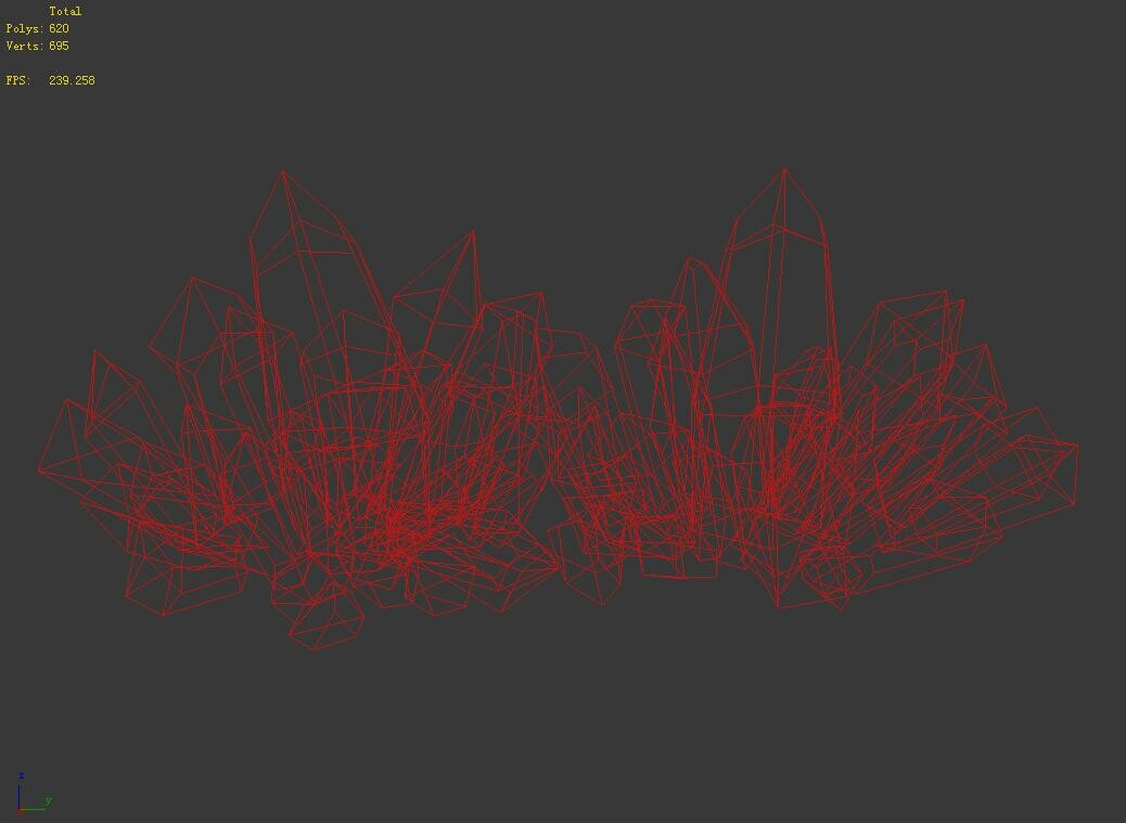 ArtStation - Legacy - Crystal Ore 01 | Game Assets