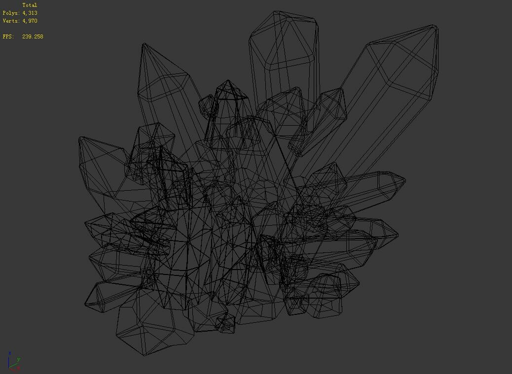 ArtStation - Legacy - Crystal Ore 03 | Game Assets