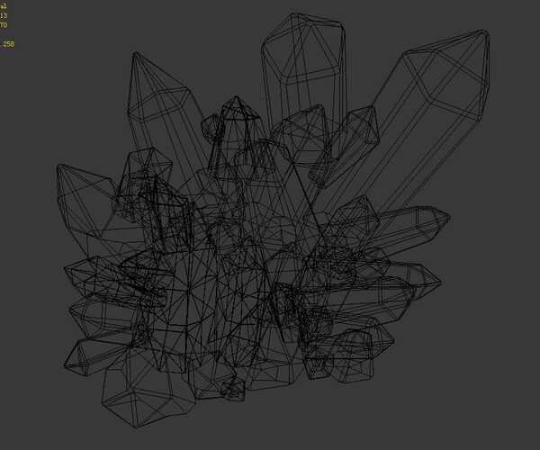 ArtStation - Legacy - Crystal Ore 03 | Game Assets