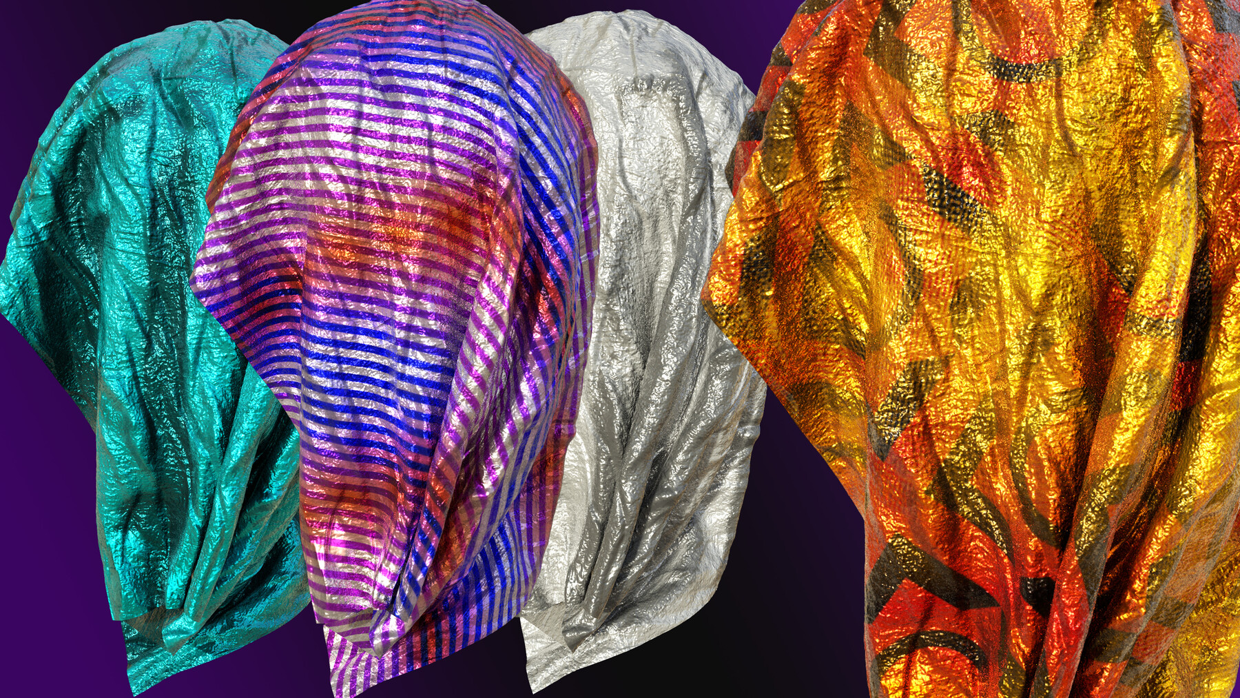 ArtStation - 40 Reality plastic fabric smart materials | Resources