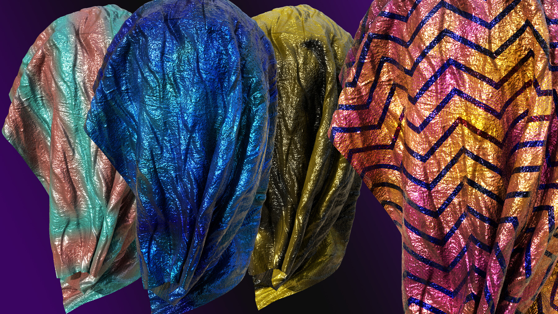 ArtStation - 40 Reality plastic fabric smart materials | Resources